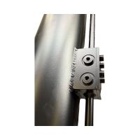 China Luffing Hydraulic Cylinder Double Acting With Hard Chrome Plated Steel 1500mm Stroke for sale