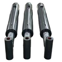 China 210mm 2250mm Luffing Double Acting Piston Cylinder Hard Chrome Plated Steel Custom for sale