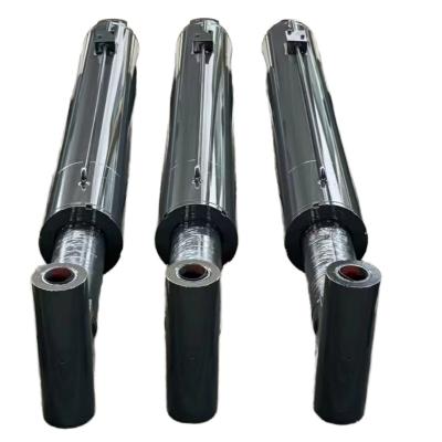 China 210mm 2250mm Luffing Double Acting Piston Cylinder Hard Chrome Plated Steel Custom for sale