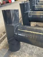China 210mm 2250mm Luffing Double Acting Piston Cylinder Hard Chrome Plated Steel Custom for sale