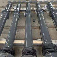 China Lifting Double Hydraulic Cylinder With Hard Chrome Plated Intermediate Pivot Pin for sale