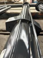 China Lifting Double Hydraulic Cylinder With Hard Chrome Plated Intermediate Pivot Pin for sale