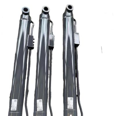 China Custom Double Acting Hydraulic Cylinder With Valve Block Hard Chrome Plated Steel for sale