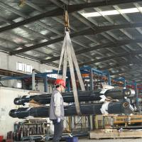 China High Tonnage Luffing Hyd Cylinders For Crawler Cranes With Hard Chrome Plated Steel for sale