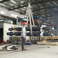 China High Tonnage Luffing Hyd Cylinders For Crawler Cranes With Hard Chrome Plated Steel for sale