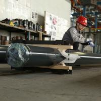 China Steel Telescopic Hydraulic Long Stroke Cylinder With Hard Chrome Plated Surface for sale
