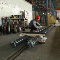 China Steel Telescopic Hydraulic Long Stroke Cylinder With Hard Chrome Plated Surface for sale