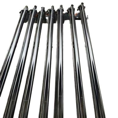 China Custom Long Stroke Telescopic Hydraulic Cylinder With Hard Chrome Plated Surface for sale