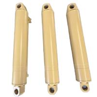China Custom Double Rod End Steel Hydraulic Cylinder With Hard Chrome Plated Valve Block for sale
