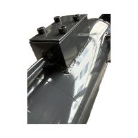 China Custom Steel Welded Agricultural Hydraulic Cylinder With Valve Block Hard Chrome Plated for sale
