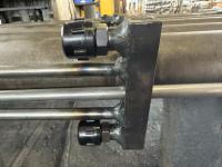 China 60mm Hard Chrome Plated Steel Hydraulic Telescopic Cylinder Double Acting For Crane for sale
