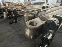 China 60mm Hard Chrome Plated Steel Hydraulic Telescopic Cylinder Double Acting For Crane for sale