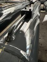 China High Tonnage Hydraulic Luffing Cylinder With Hard Chrome Plated Steel Protective Cover for sale