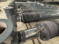 China High Tonnage Hydraulic Luffing Cylinder With Hard Chrome Plated Steel Protective Cover for sale