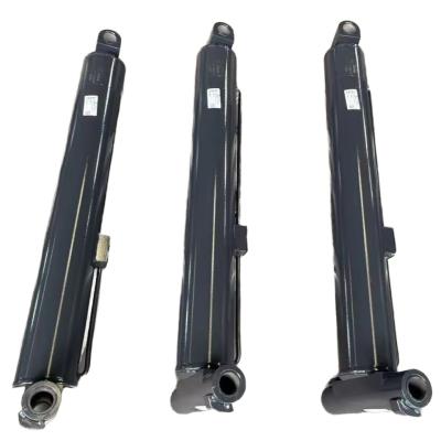 China Hard Chrome Plated Double Acting High Pressure Hydraulic Luffing Cylinder With Valve Blocks for sale