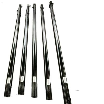 China Rod End Ported Telescopic Hydraulic Cylinder 2350mm Stroke With Hard Chrome Plated Steel for sale