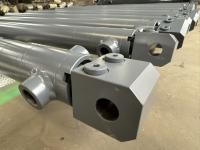 China Steel Double Acting Hydraulic Telescopic Cylinder With Integrated Pulley System for sale