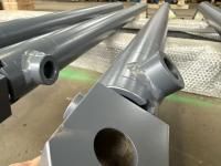 China Steel Double Acting Hydraulic Telescopic Cylinder With Integrated Pulley System for sale