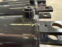 China Hard Chrome Plated Lifting Hydraulic Cylinder Custom Designed With Double Clevis Ends for sale