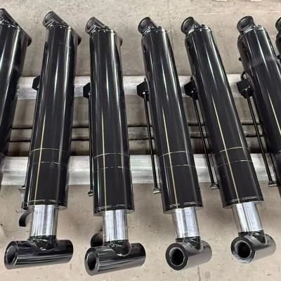 China Customized Steel Hydraulic Piston Cylinder Double Acting With Hard Chrome Plated Surface for sale
