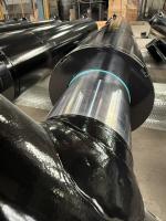 China Customized Steel Hydraulic Piston Cylinder Double Acting With Hard Chrome Plated Surface for sale
