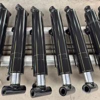China Customized Steel Hydraulic Piston Cylinder Double Acting With Hard Chrome Plated Surface for sale