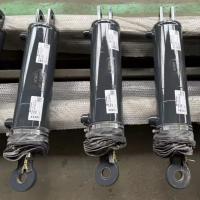China Double Acting Hydraulic Cylinder With Hard Chrome Plated Steel Rods Rod Eyes On Both Ends for sale