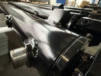 China Custom Telescopic Hydraulic Cylinder High Tonnage Long Stroke Hard Chrome Plated For Crane for sale