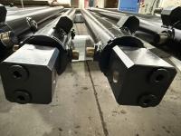 China OEM Telescopic Hydraulic Cylinder High Pressure Hard Chrome Plated 1865mm Stroke for sale