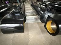 China High Tonnage Hard Chrome Plated Hydraulic Cylinder With 2260mm Stroke For Crane AWP for sale
