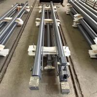 China 6500mm Long Stroke Double Acting Telescopic Hydraulic Cylinder Hard Chrome Plated for sale