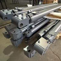 China ODM OEM Parallel Type Two Stage Hydraulic Double Acting Cylinder Steel Hard Chrome Plated for sale