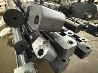 China ODM OEM Parallel Type Two Stage Hydraulic Double Acting Cylinder Steel Hard Chrome Plated for sale