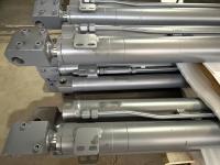 China ODM OEM Parallel Type Two Stage Hydraulic Double Acting Cylinder Steel Hard Chrome Plated for sale