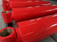 China Cranes Hard Chrome Plated Steel Cylinder OEM ODM High Tonnage Large Bore for sale