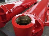 China Cranes Hard Chrome Plated Steel Cylinder OEM ODM High Tonnage Large Bore for sale
