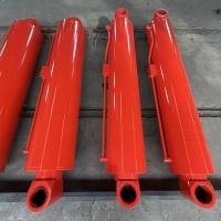 China Cranes Hard Chrome Plated Steel Cylinder OEM ODM High Tonnage Large Bore for sale