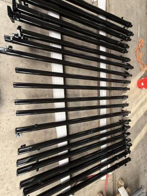 China Hard Chrome Plated Telescopic Hydraulic Cylinder With Valve Block Integrated Boom Head for sale