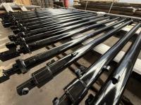 China Hard Chrome Plated Telescopic Hydraulic Cylinder With Valve Block Integrated Boom Head for sale