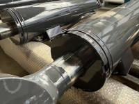 China Hard Chrome Plated Double Acting Luffing Telescopic Hydraulic Cylinder For Crane AWP for sale