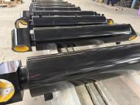 China Double Acting Hard Chrome Plated Lifting Hydraulic Cylinder Large Heavy Duty 195mm for sale