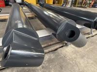 China Long Stroke ODM OEM Custom Hydraulic Cylinder Hard Chrome Plated Double Acting Luffing for sale