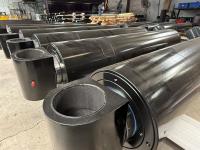 China ODM OEM Luffing Double Hydraulic Cylinder Heavy Duty With Hard Chrome Plated Piston Rod for sale