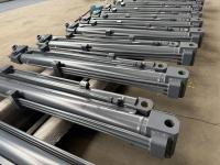 China Dual Stage Telescopic Custom Hydraulic Cylinder With Hard Chrome Plated Surface ODM OEM for sale