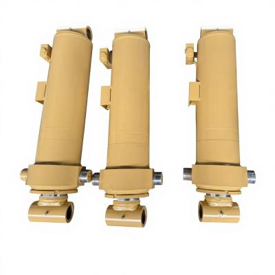 China Hard Chrome Plated Luffing Hydraulic Double Acting Ram Cylinder For Construction Machinery for sale