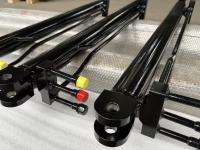 China Hard Chrome Plated Telescopic Hydraulic Ram Cylinder For Construction Machinery for sale