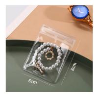 China Customized Flat Type PVC Bags for Jewelry Transparent Small Size Plastic Storage Boxes Packaging for sale