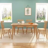 China Kitchen Table Chairs for 4, Dining Set, 5 Piece Rectangular Room Small Space, Apartment for sale