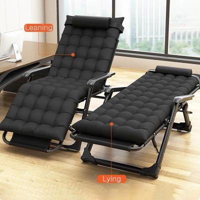 China Folding Reclining Lounge Chair with Pillow for Beach Yard Pool Patio, Outdoor Chaise Camping s Adults, Tanning for sale