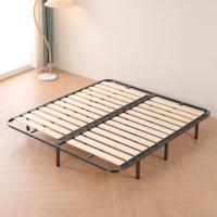 China Thick Solid Wood 1.8m Bed Board Foldable Tatami Mat Iron Pipe and Frame Space Saving in Room for sale